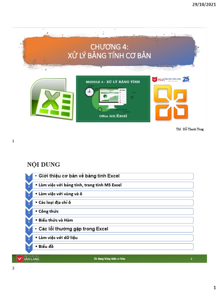 DTTUNG - Slide Bai Giang | PDF