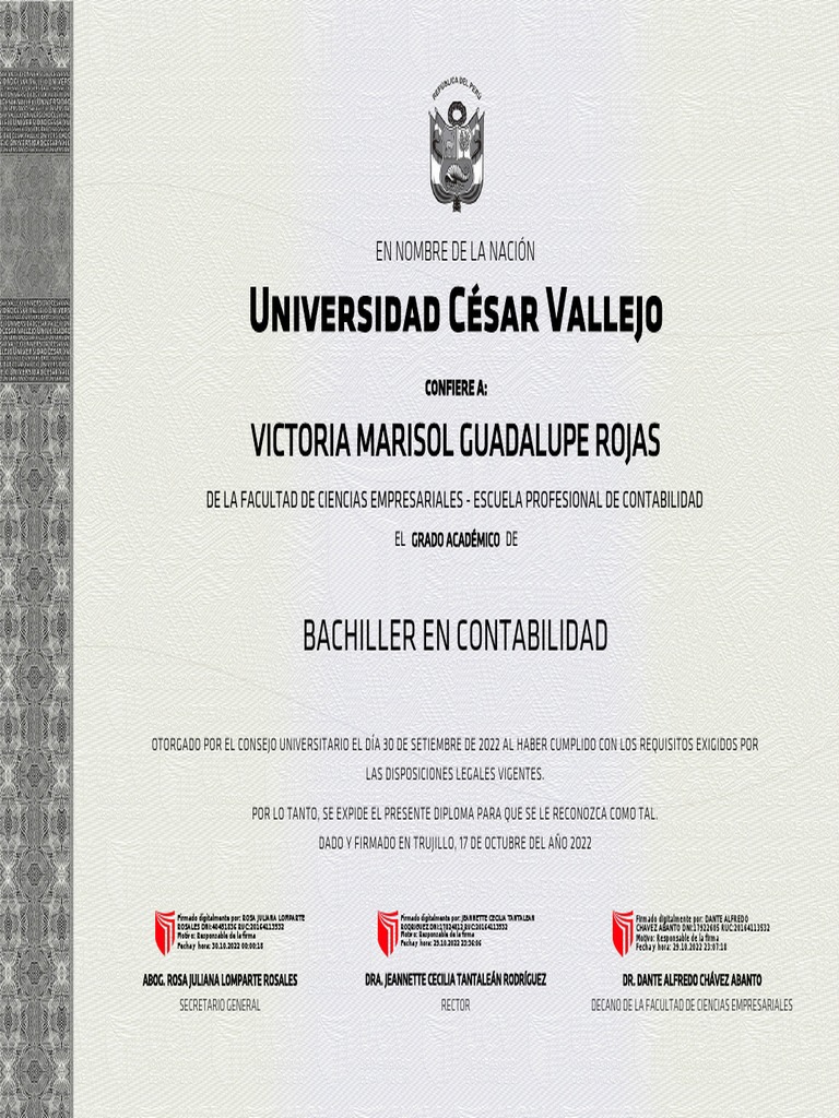 Titulo Universitario | PDF | Titulo academico