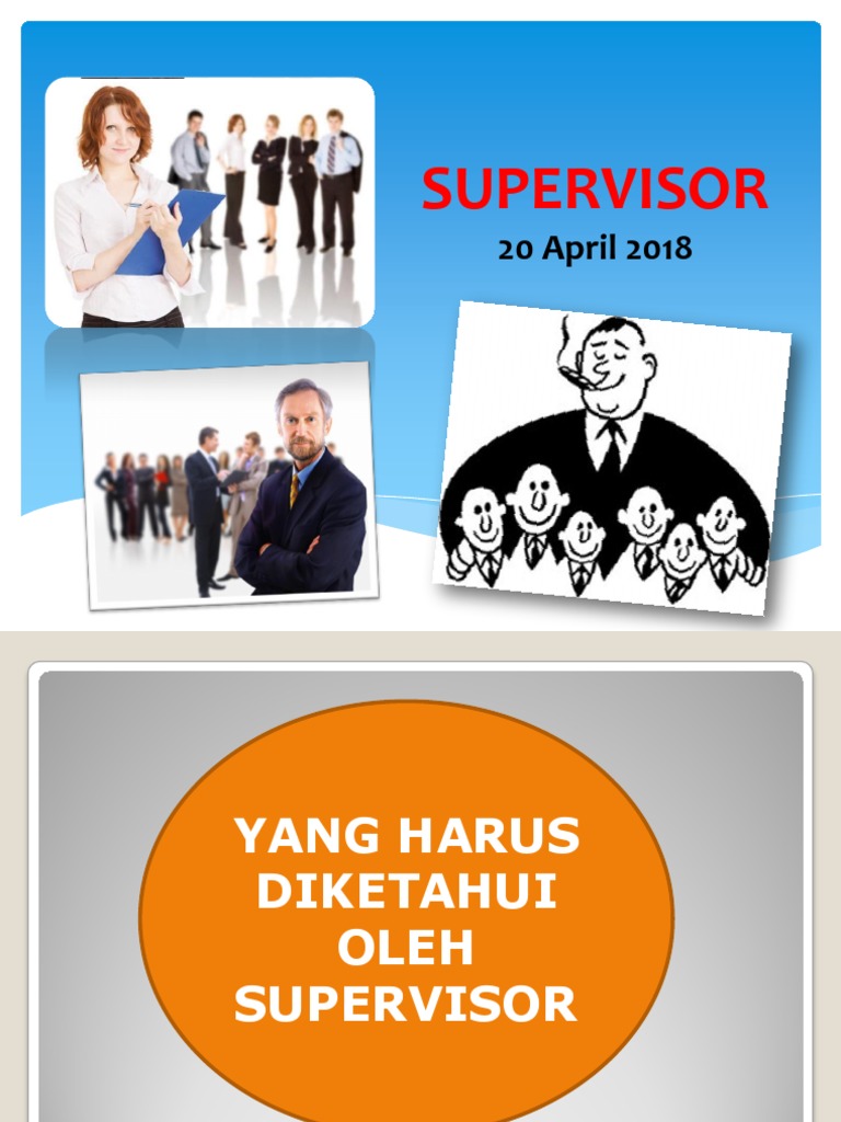 Supervisory Skill | PDF