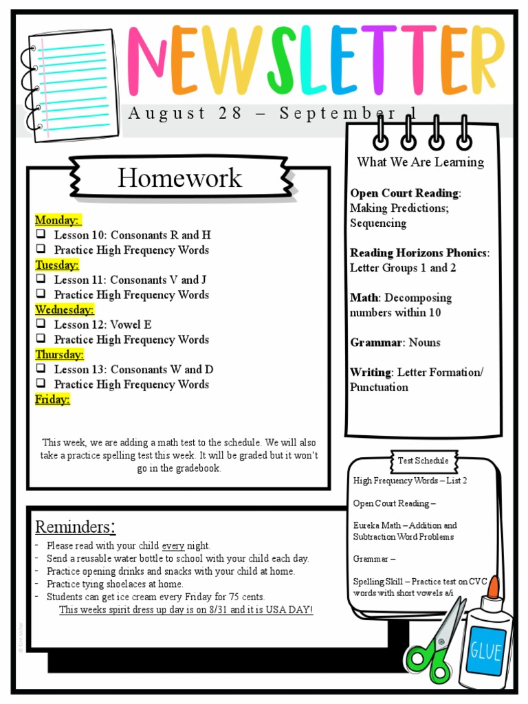 Newsletter Template | PDF