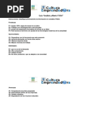 Guía para Análisis FODA Cruzado | PDF | Análisis FODA