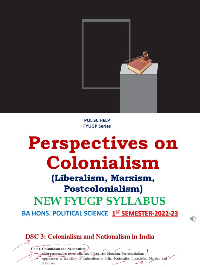 Colonialism Perspective | PDF
