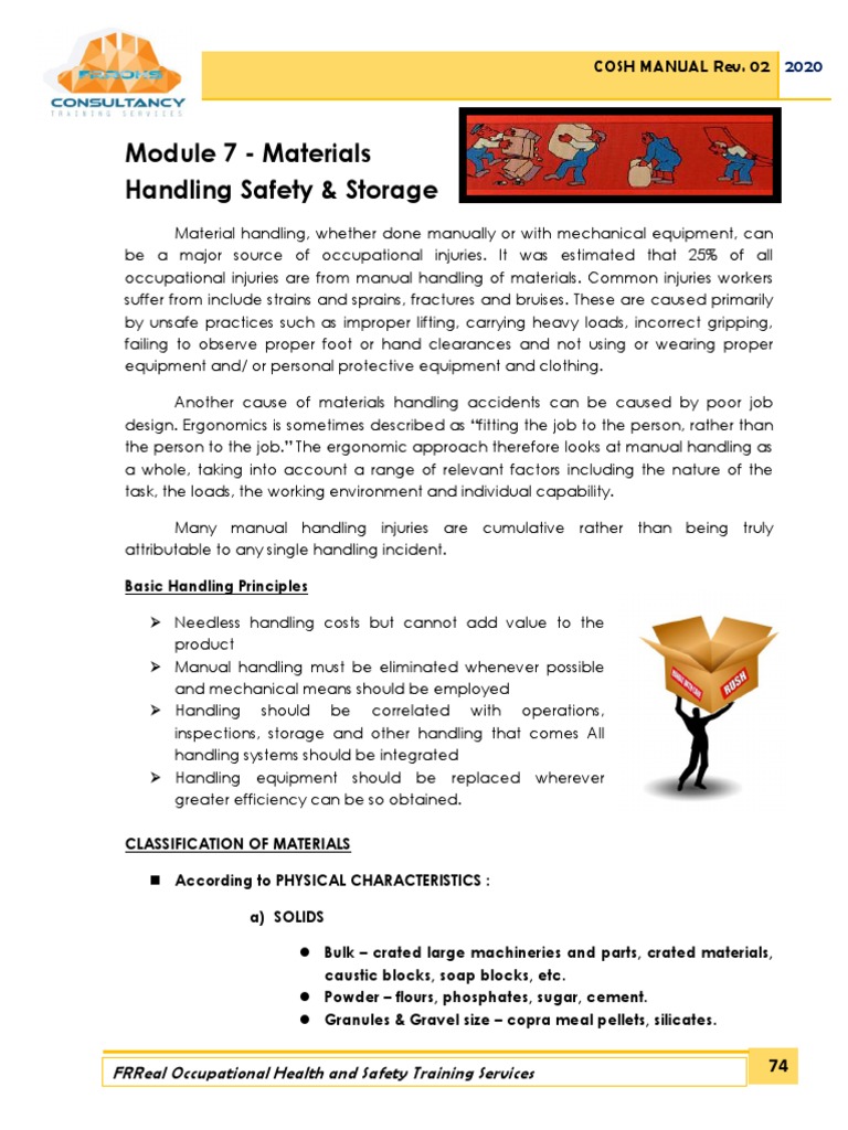 Copy of 3.module 7-16 FRROHS COSH Manual 2020 | PDF | Electric Current | Insulator (Electricity)