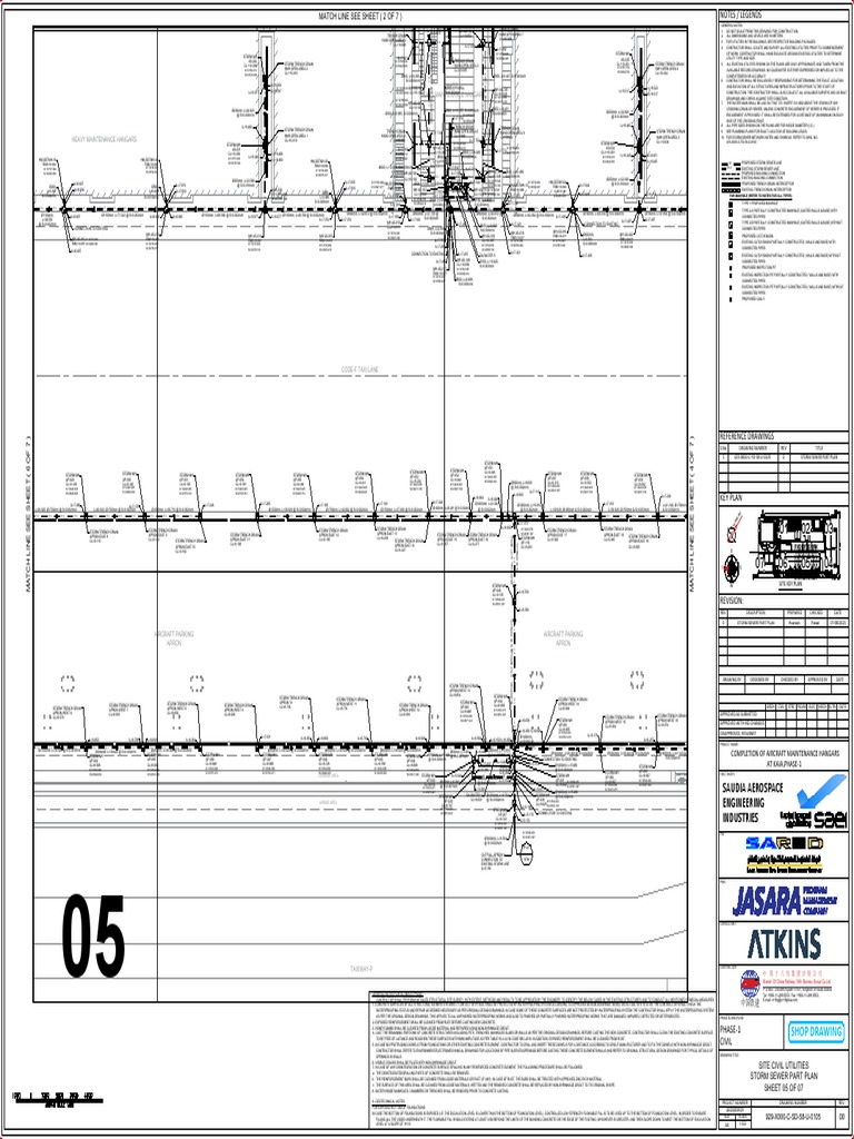 Saudia Aerospace Engineering Industries: Shop Drawing | PDF | Storm ...