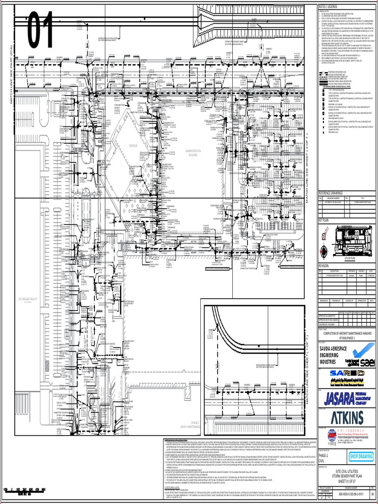 Saudia Aerospace Engineering Industries: Shop Drawing | PDF
