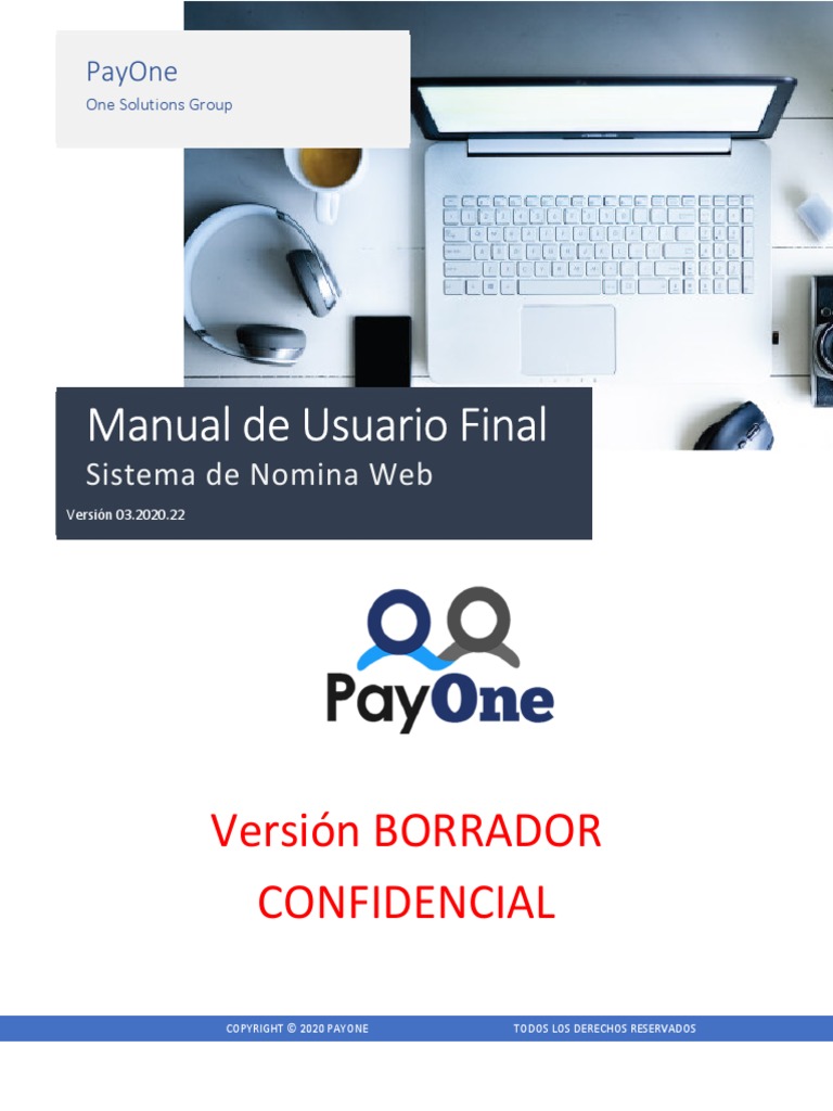 Manual PayOne New Usuario Final Capa 1 General | PDF