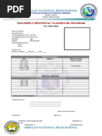 Attendance Cover Page | PDF