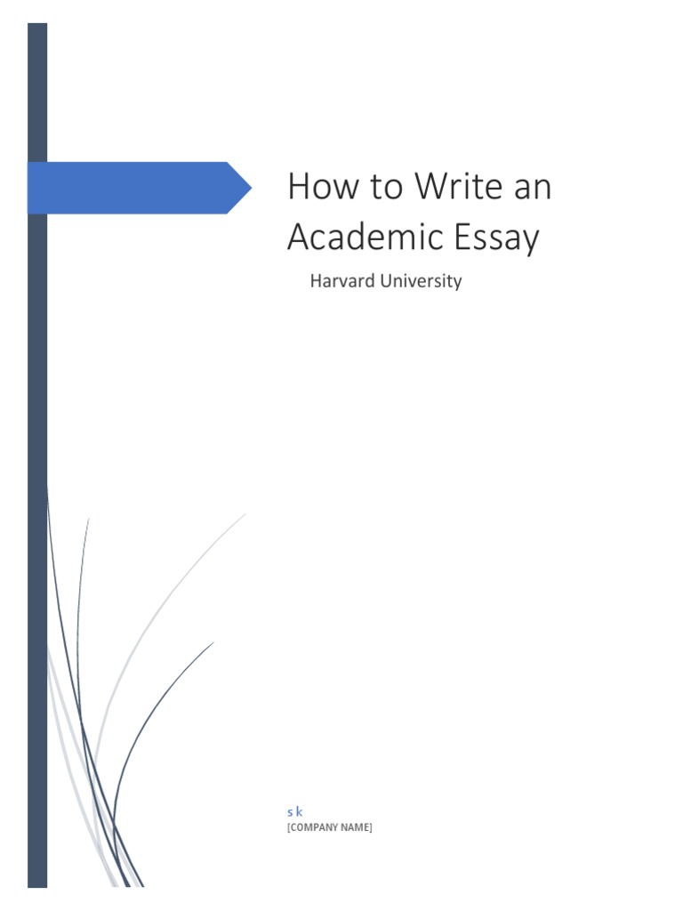 How To Write Acadimic | PDF