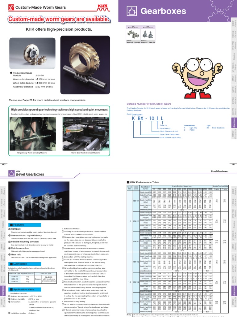 Gearboxes | PDF | Gear | Mechanical Engineering