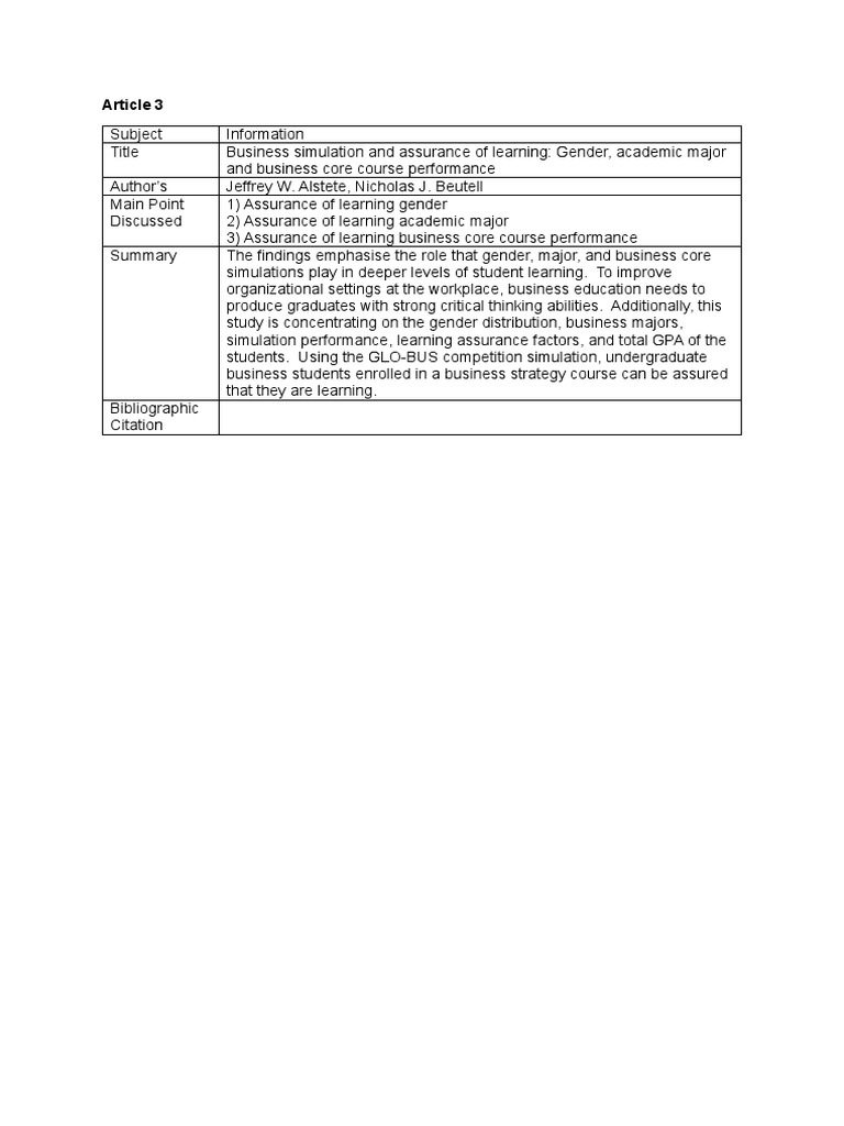 Article 3 Obm101 Report | PDF | Business | Computers