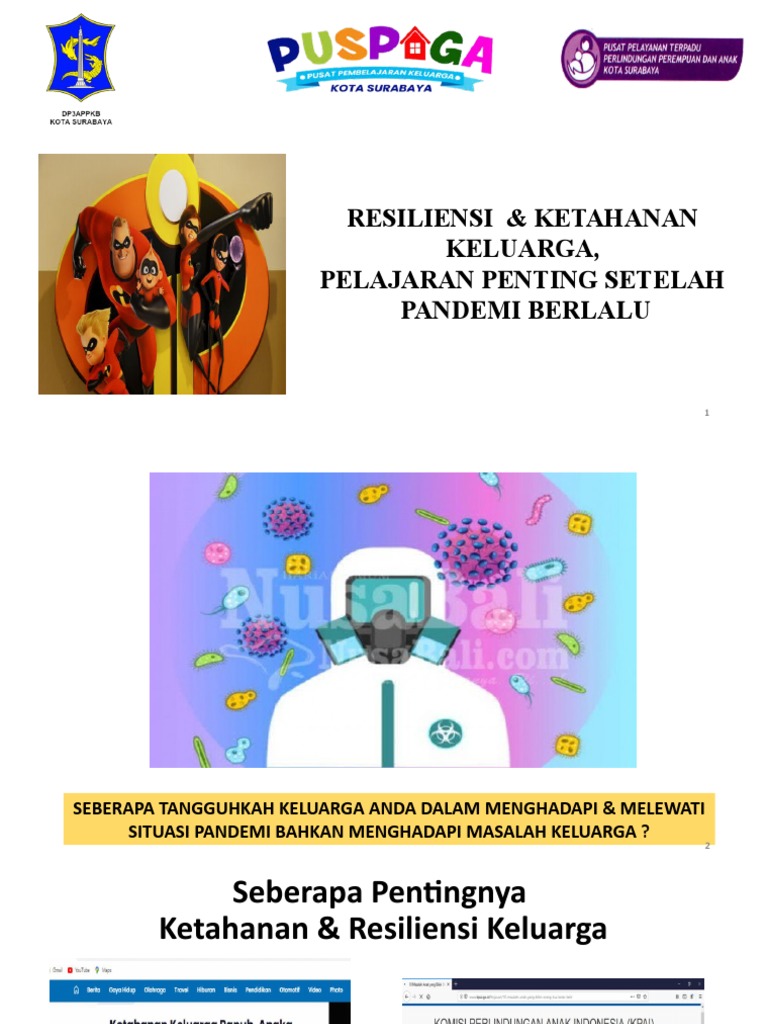 Materi 7 Ketahanan & Resiliensi Keluarga | PDF | Kesehatan Holistik