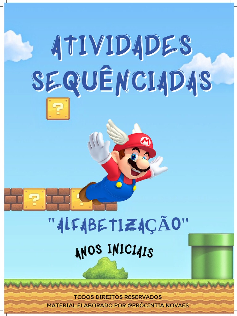 Atividades Educativas com Super Mario | PDF