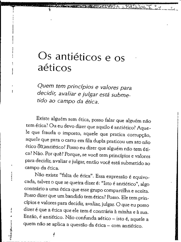 Os Antietico e Os Aeticos | PDF