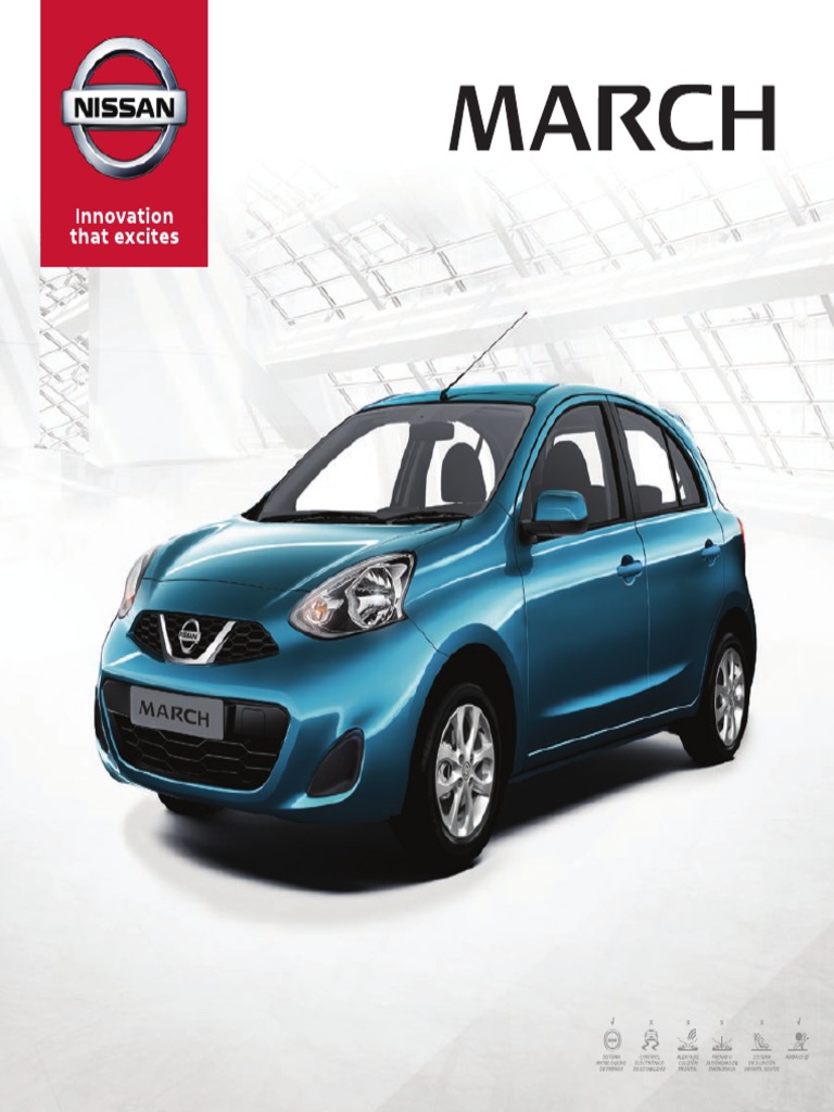 Ficha Tecnica Nissan March Sense 2021 | PDF