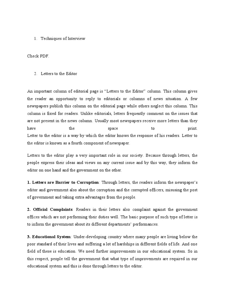 Journalism Notes | PDF