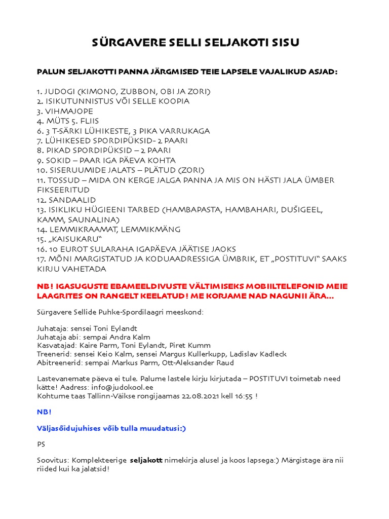 Seljakoti Sisu | PDF