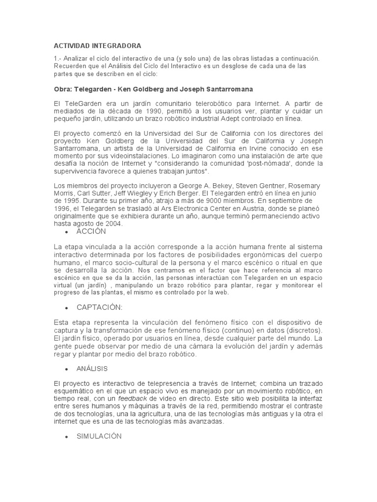 Actividad Integradora | PDF