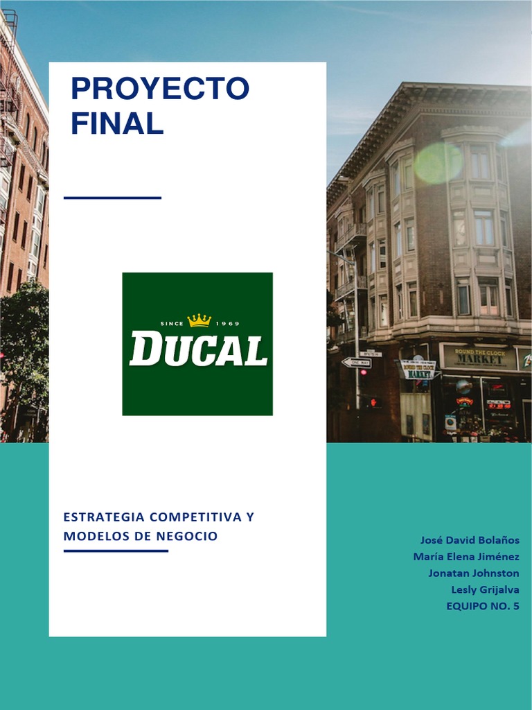 Proyecto Final Equipo 5 | PDF | Calidad (comercial) | Business