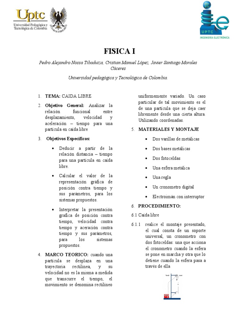Caida Libre-1 | PDF