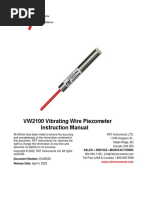 Piezometer Manual-2022 | PDF | Pressure Measurement | Calibration
