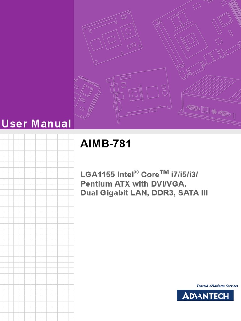 AIMB-781 User Manual Ed.2 | PDF