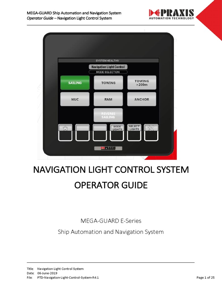 93.0.982.4 - PTD-5.7 TFT Navigation-Light-Control-System-R4.1 | PDF ...