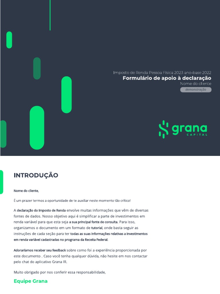 Irpf 2022 Demo | PDF