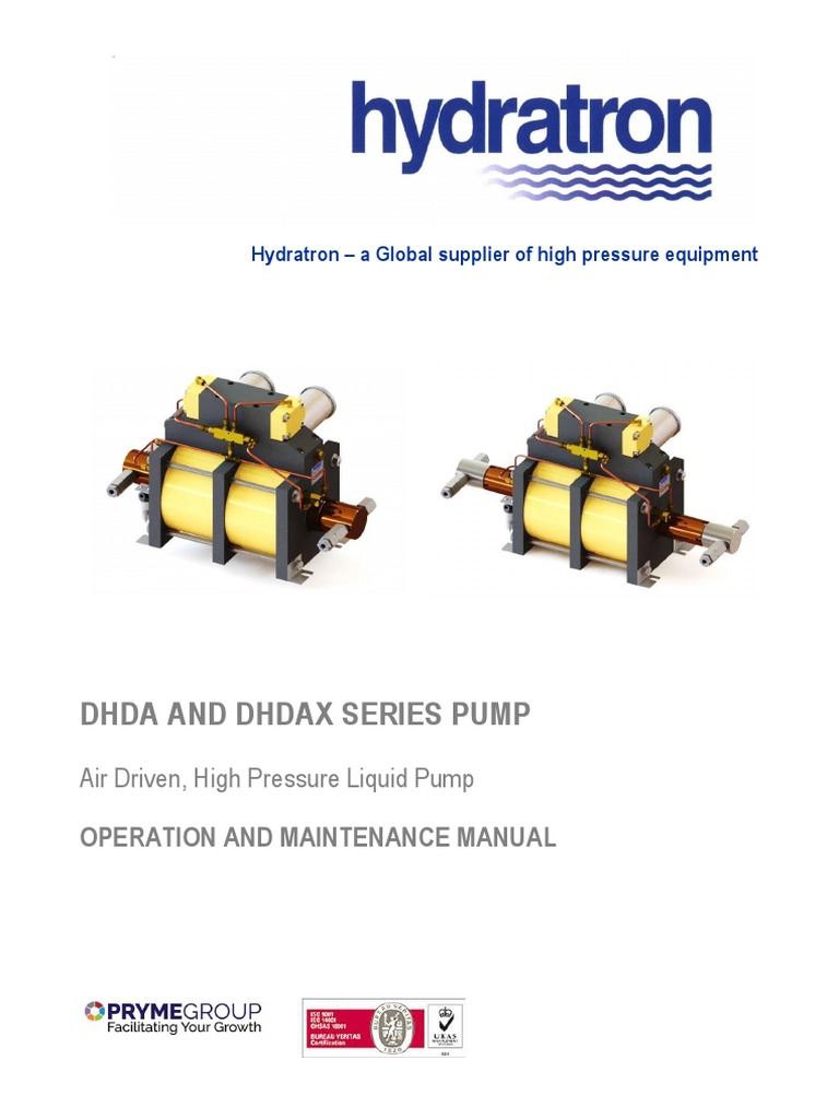 PUMP-DHDA MANUAL-REVAJase | PDF | Pump | Valve