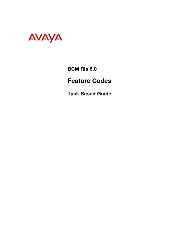 Feature Codes | PDF | Voicemail | License
