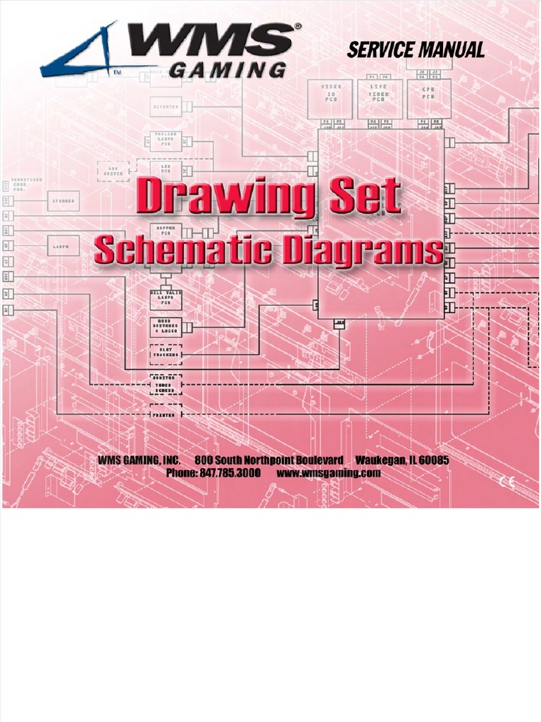 Wms Manual Servicio Completo Tragamonedas | PDF | Printed Circuit Board ...