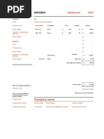 Restaurant Bill Template in Word | PDF