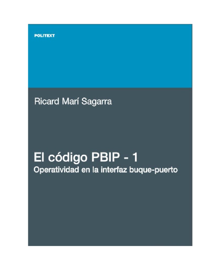 Libro Codigo Pbip | PDF