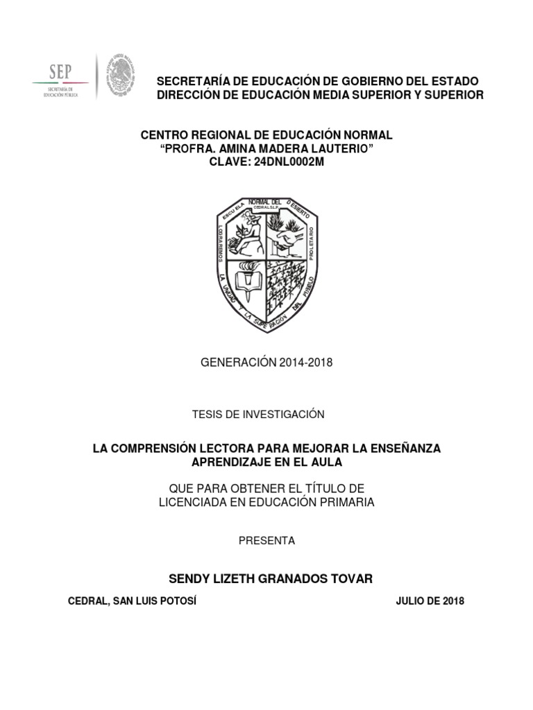 Comprensión Lectora en Primaria | PDF | Comprensión lectora | Enseñando