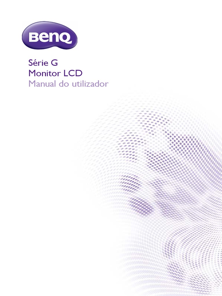 Manual Monitor Benq Senseye3 Led Gl950a | PDF | Tecnologia e Engenharia