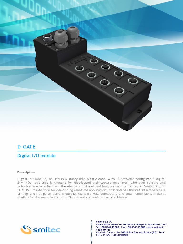 D-Gate SIII - Brochure (100-EN) | PDF