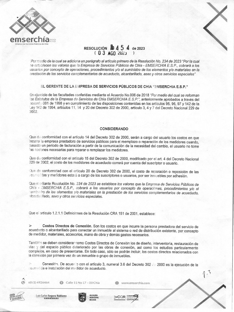 Resolu 4542023 | PDF Resolu 4542023 | PDF