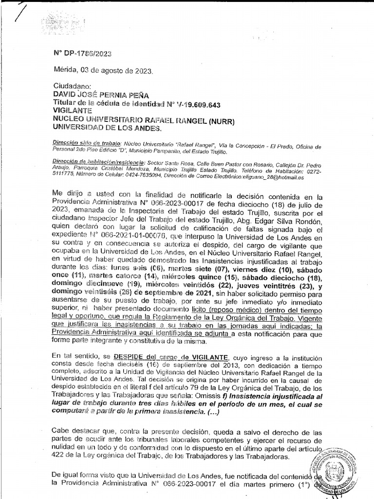 David Jose Pernia Peña | PDF