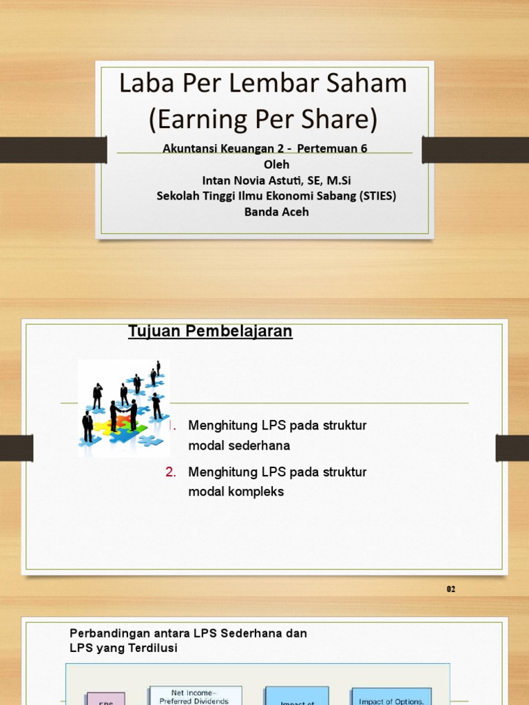 Laba Per Lembar Saham | PDF