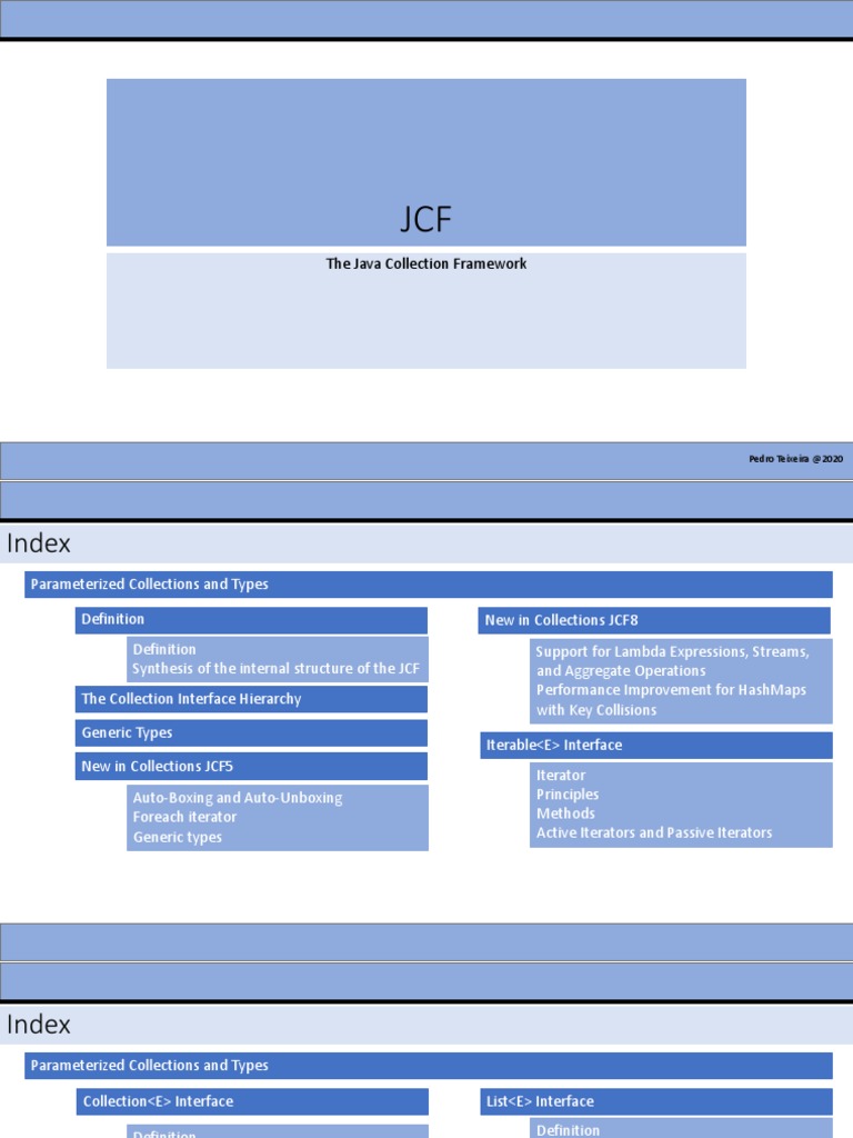 Java Collections Framework Guide | PDF | Method (Computer Programming) | Programming