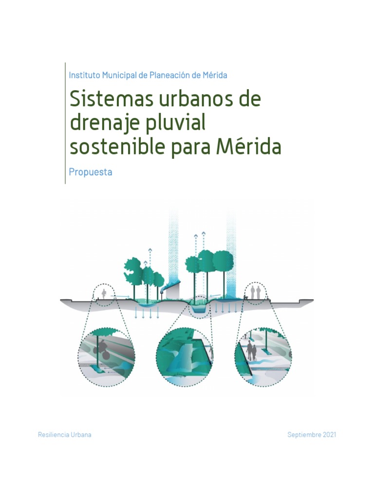 Drenaje Pluvial Sostenible en Mérida | PDF | Agua | Agua subterránea