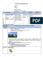 SESION DE APRENDIZAJE - Relieve Del Territorio | PDF | Andes | Perú