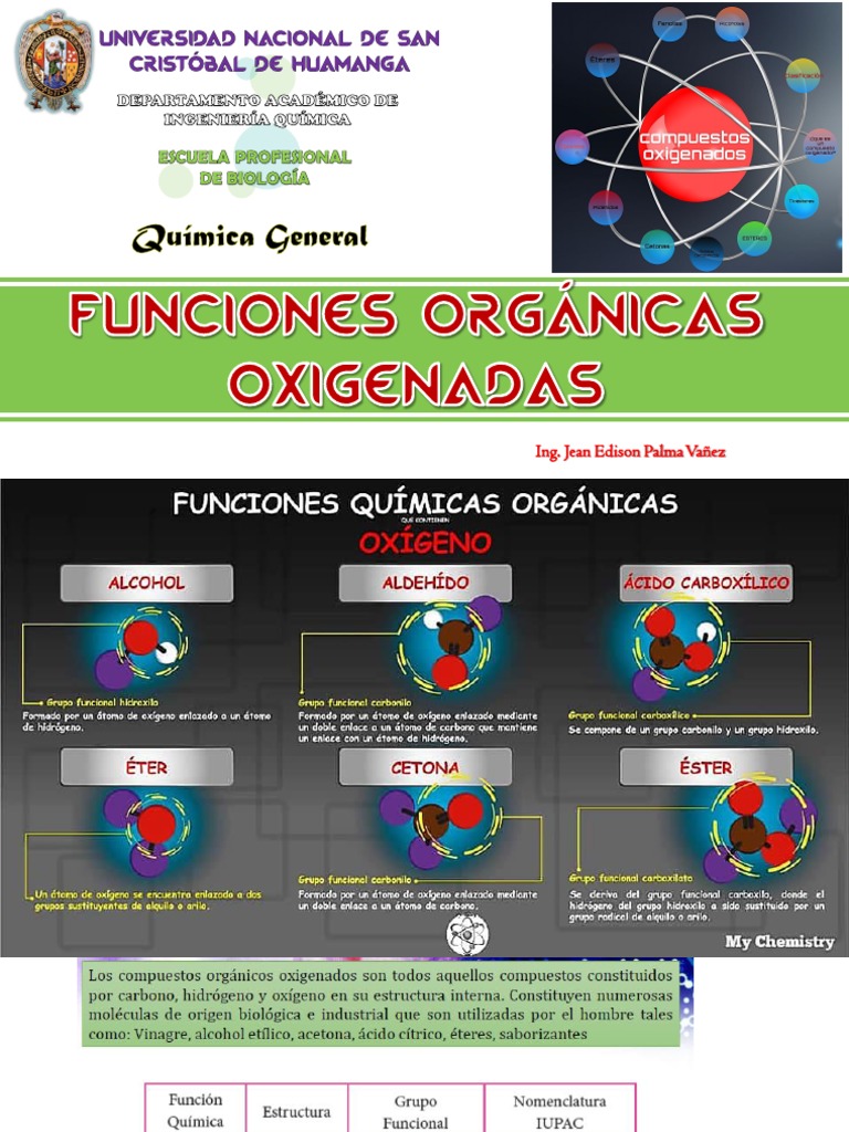 Funciones Oxigenadas | PDF