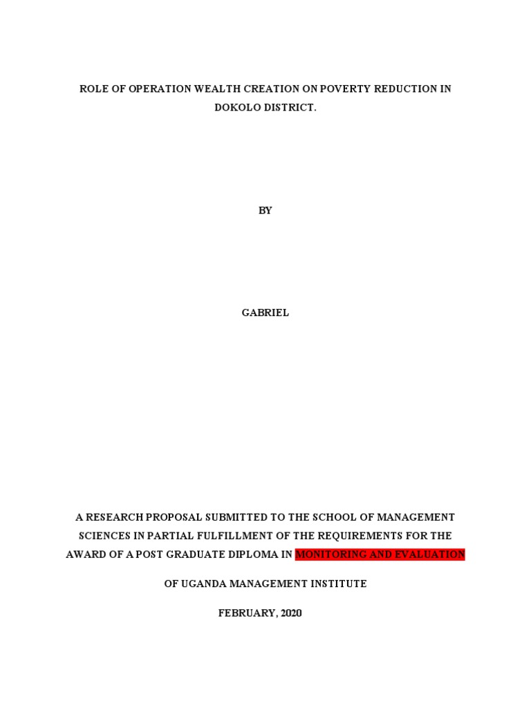 Gab OWC | PDF | Methodology | Sampling (Statistics)