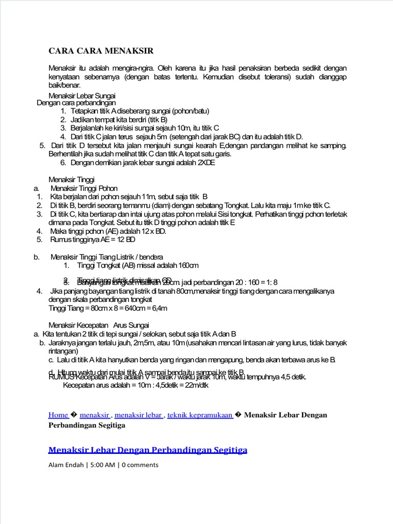 Menaksir-Pramuka | PDF