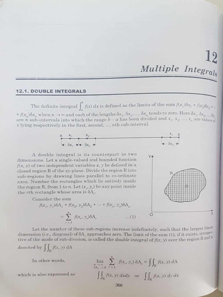 Multiple Integrals | PDF Multiple Integrals | PDF