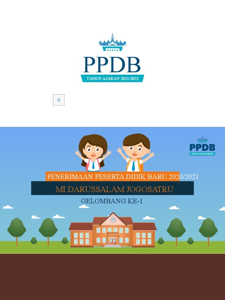 Template Animasi PPDB 1 | PDF