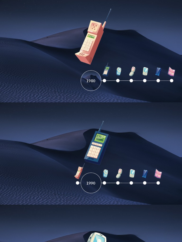 Animated PowerPoint Morph Timeline | PDF