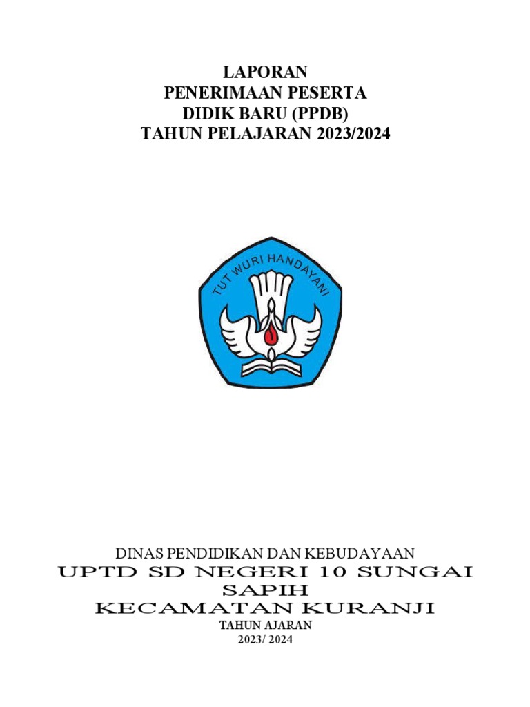 Program PPDB 2023, 2024 SDN 10 | PDF