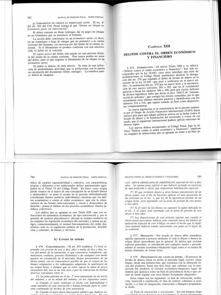 Buompadre, Jorge E. Manual de Dcho. Penal - Cap XIII - (Págs. 783 A 793) | PDF