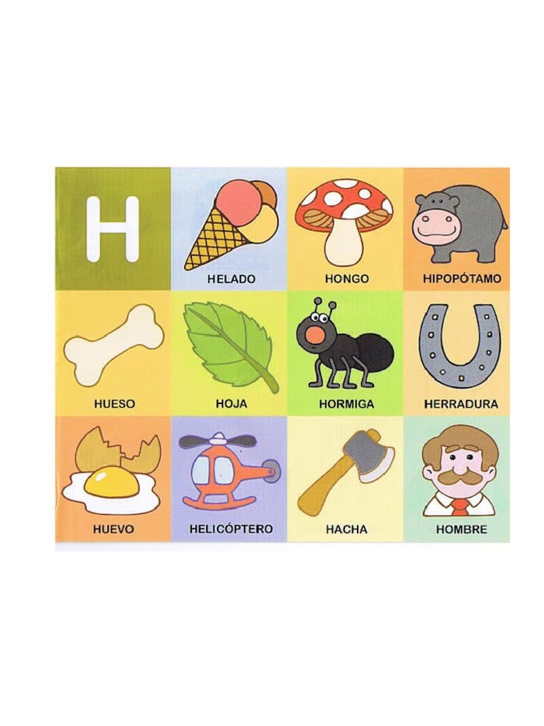 Palabras Con H | PDF